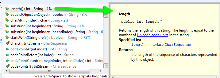 Dimensi TutupBotol: Method2 dalam String Java