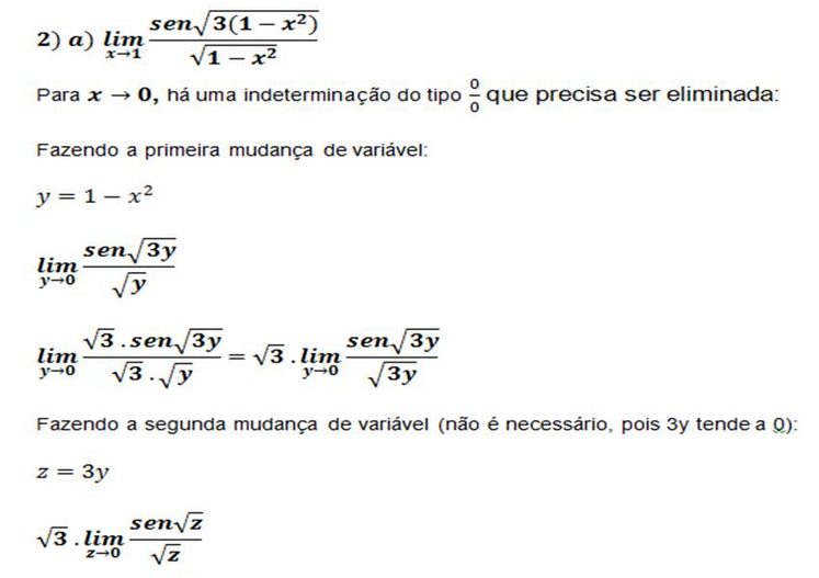 ENGENHARIA DA COMPUTAÇÃO: Calculo 1