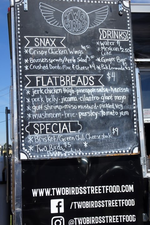 Walkabout With Wheels Blog: Lunch From Two Birds Food Truck in Pensacola