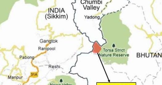 India and China Rivalry in Bhutan