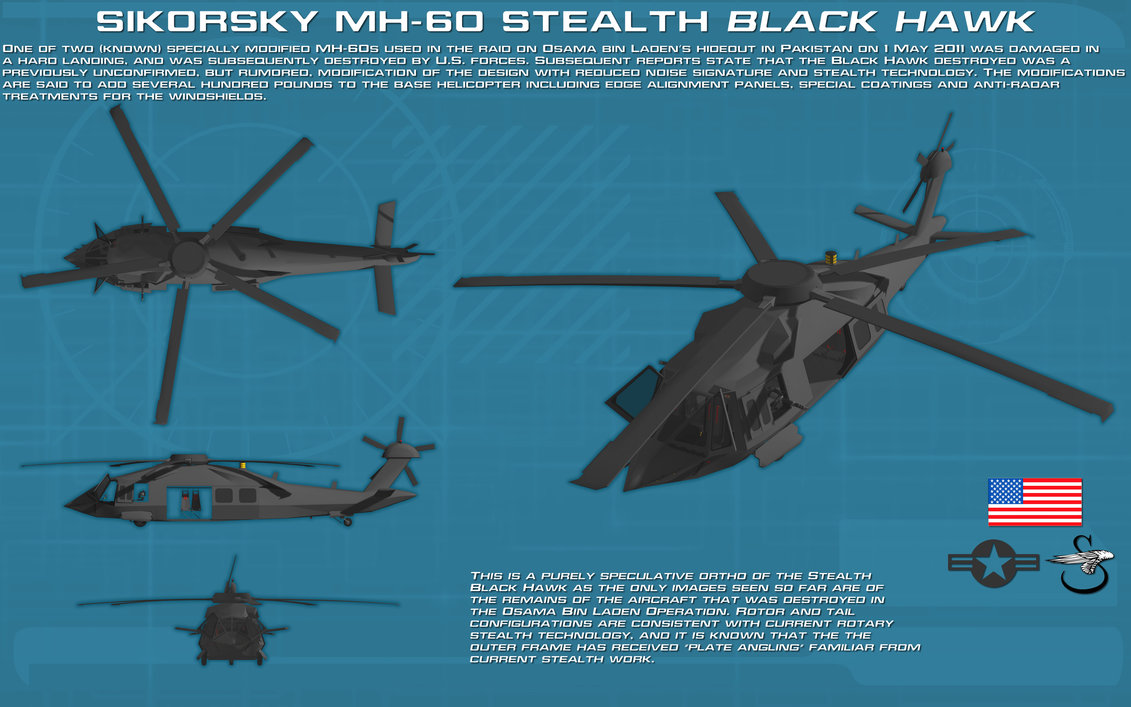 SI VIS PACEM, PARA BELLUM: L'elicottero MH-X Stealth Black Hawk.