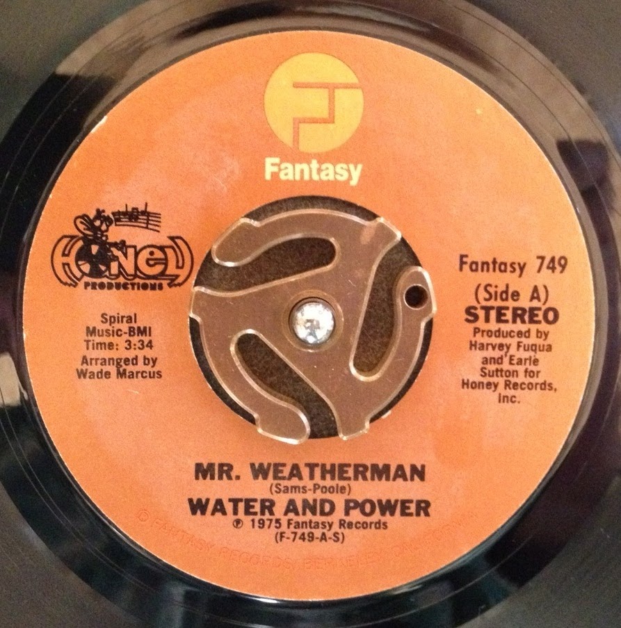 VINYL from SOULTOWN: WATER AND POWER / MR. WEATHERMAN