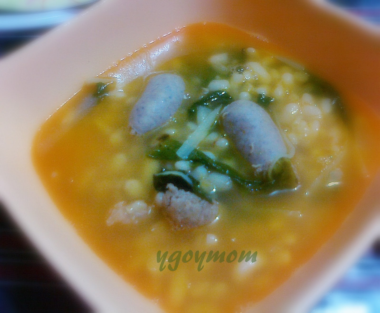 Benguet Cook..: white beans & sausage..