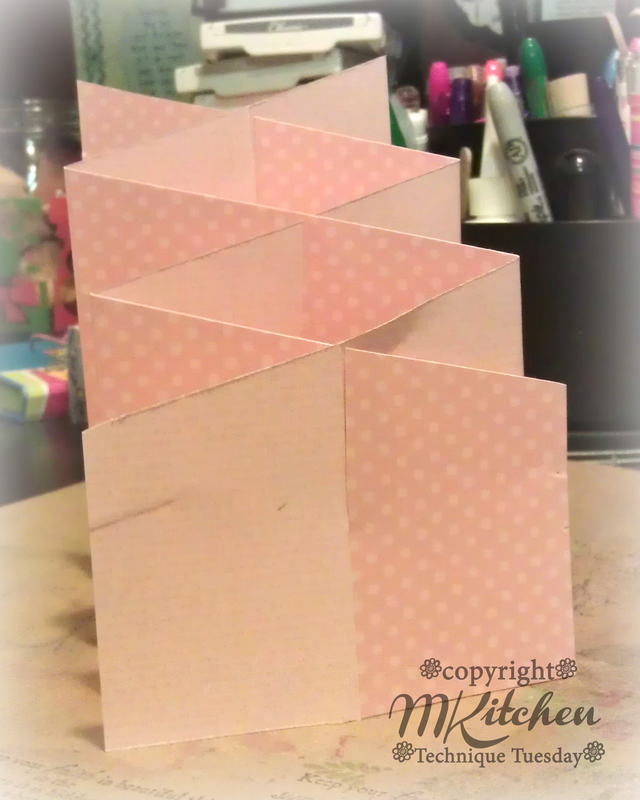 Technique Time Tuesday: Cascading Card Challenge