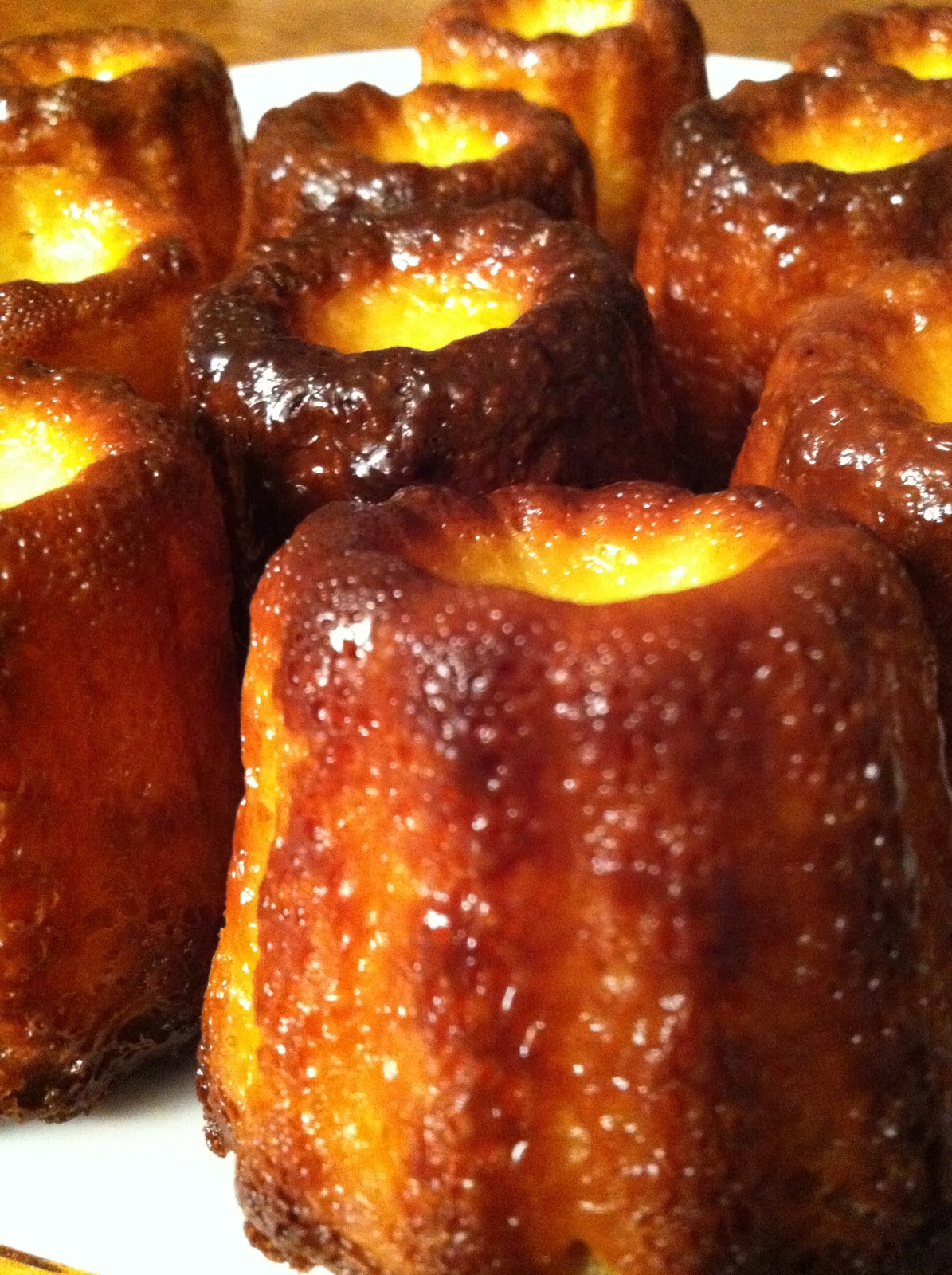 Les Recettes de Marion: petits cannelés bordelais