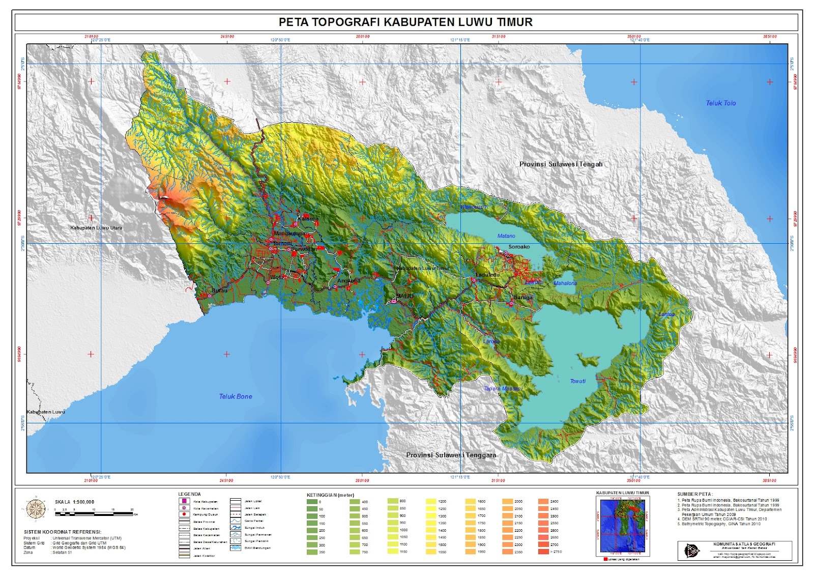 Komunitas ATLAS: Kabupaten Luwu Timur