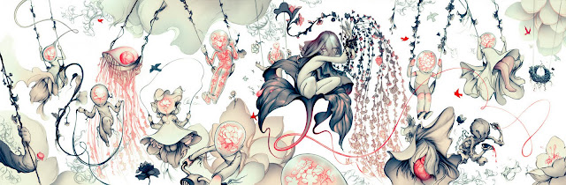 New Art Works: James Jean - Romantic and Lyrical