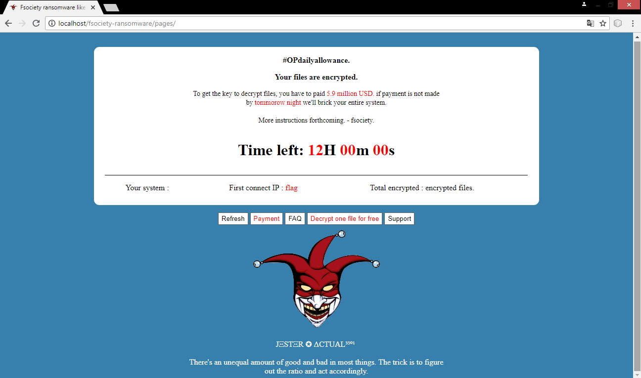 GitHub - Pericena/fsociety-ransomware: Cómo reconocer el ransomware Es ...