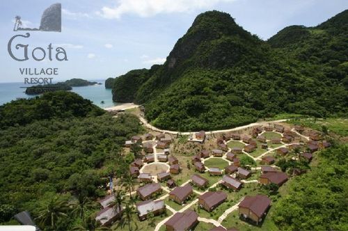 Philippine Accommodation ~ Gota Village Resort Caramoan