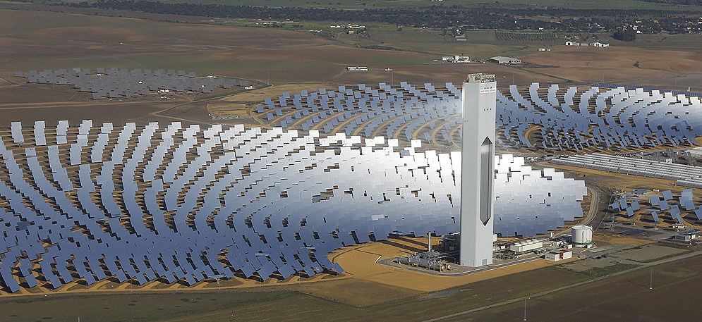 Solucar Solar Energy Plant, Seville, Spain | Solar energy, Seville, Solar