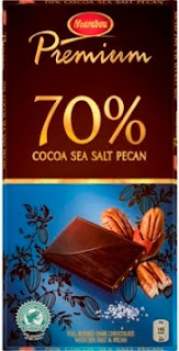The Chocolate Review: Review: Marabou Premium 70% cocoa sea salt pecan