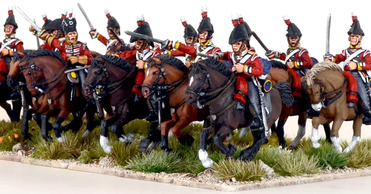 NAPOLEONIC WARGAMING: British heavy dragoons