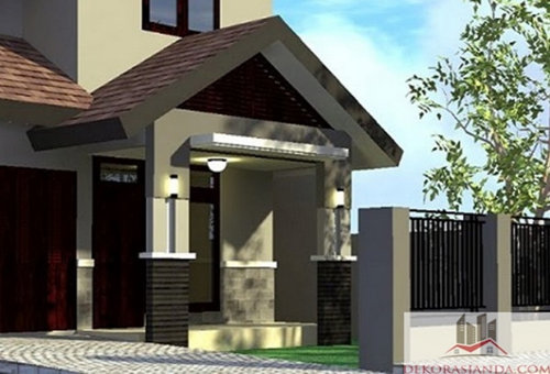 Kumpulan Contoh Desain Tiang Teras Terbaru 2017 | Rumah Minimalis