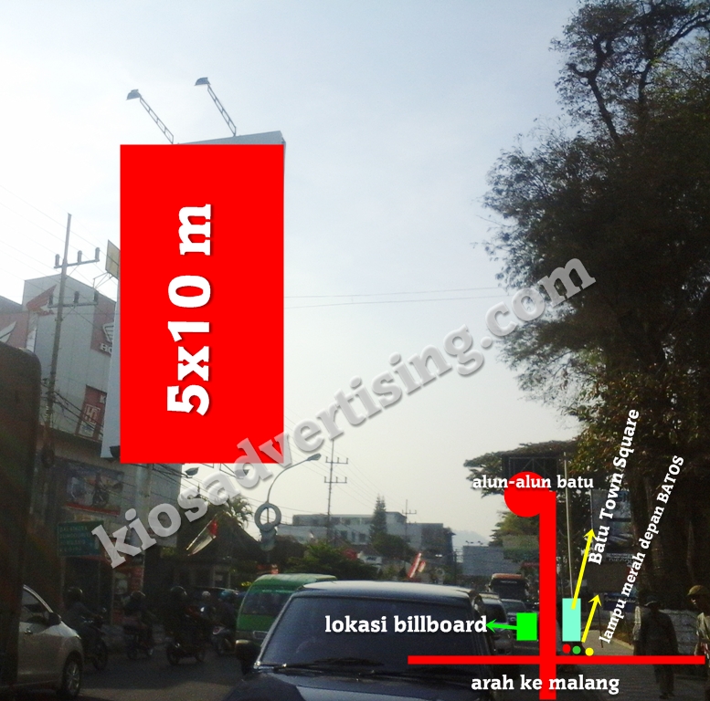 Sewa Titik Lokasi Papan Billboard Bando di Malang - Kios Advertising Malang