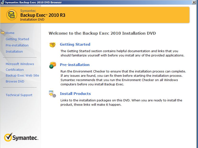 All4Techie: Symantec BackupExec Installtion and Configuration-I