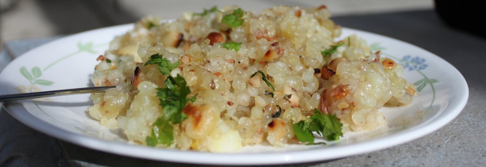 vegannotweird: Sabudana/tapioca khichdi