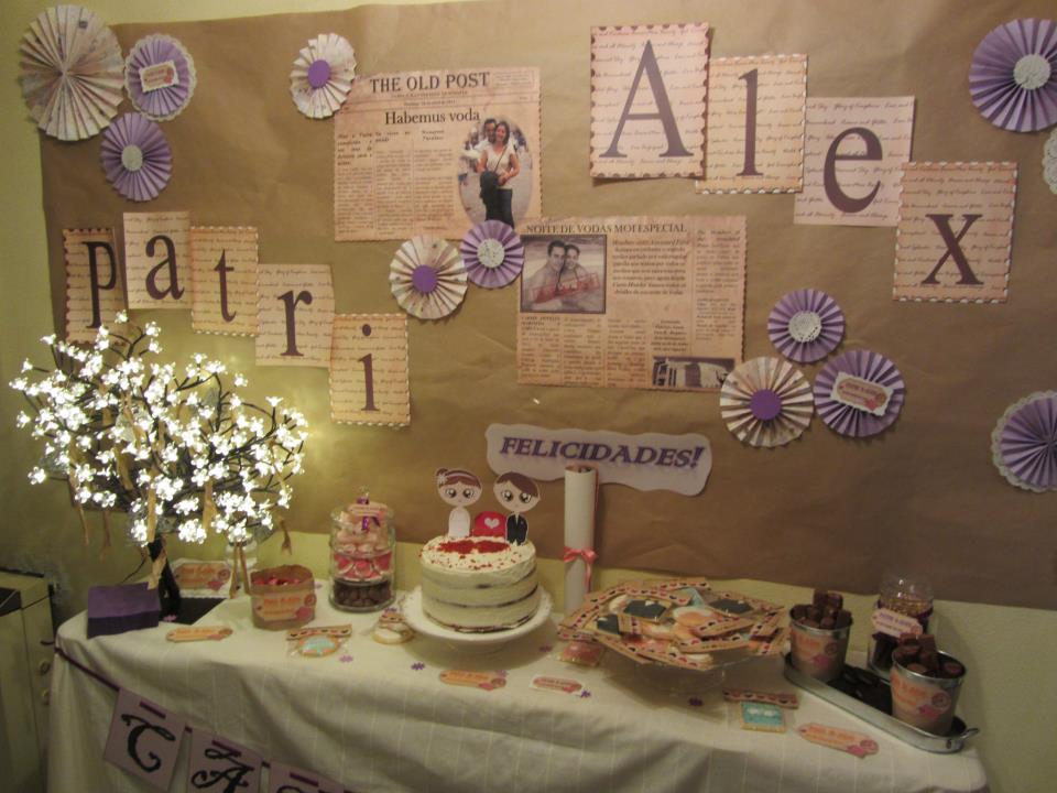 Red velvet layer cake para una despedida de solteros.