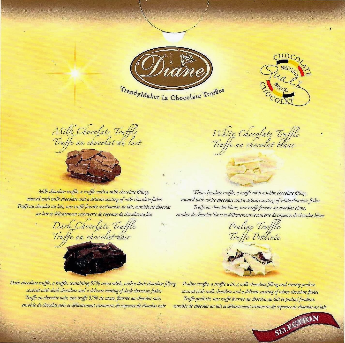 Past Print: Chocolate box menus / part two