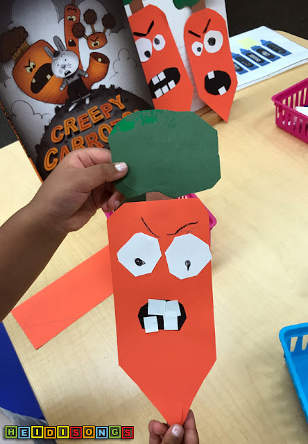 Creepy Carrots: A Free Halloween Craftivity!