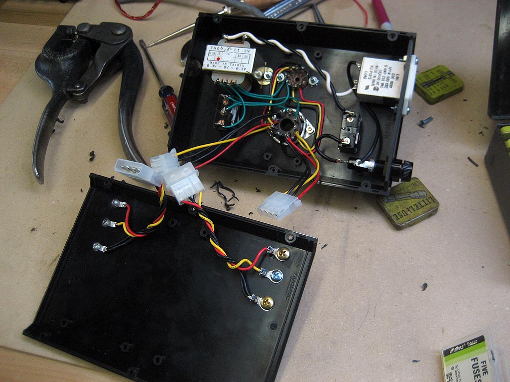 Glydeck: Testing Dual Triodes with the Tek 575