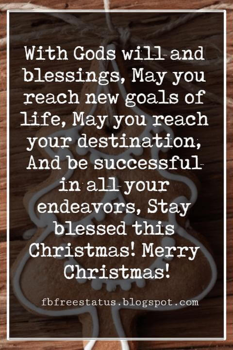Merry Christmas Blessings