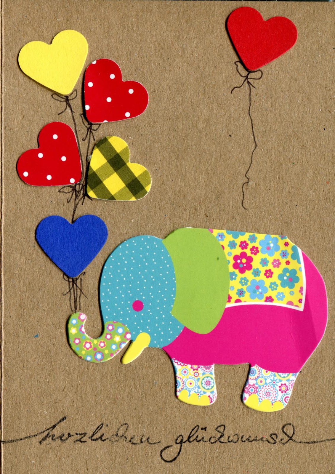 Kartenzauber und mehr....: Karten mit Herz