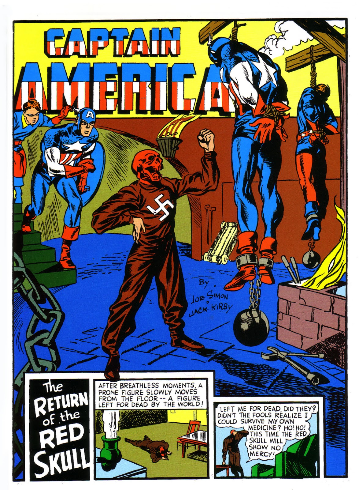 The Great Comic Book Heroes: Jack Kirby's Red Skull - a history