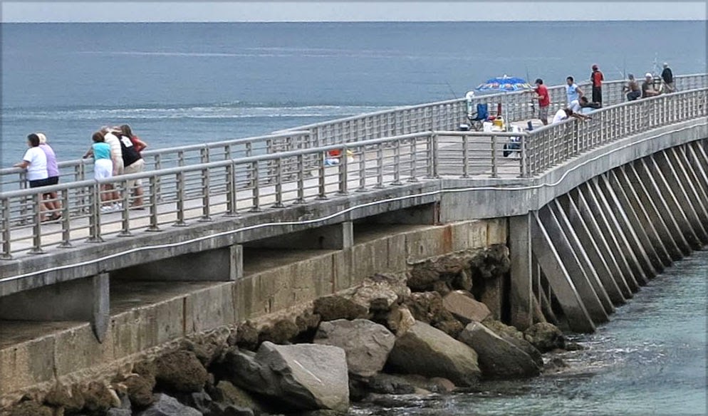 Today in Cocoa Beach: Summer on the North Jetty Sebastian Inlet