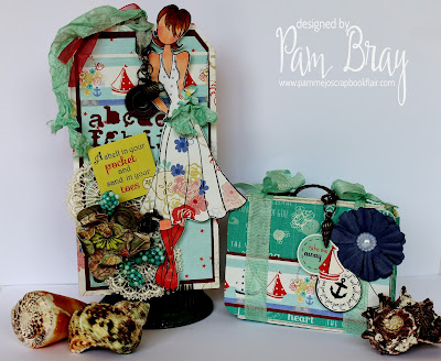 Pam Bray Designs: A Girl with Flair: A Shell in My Pocket Doll and ...