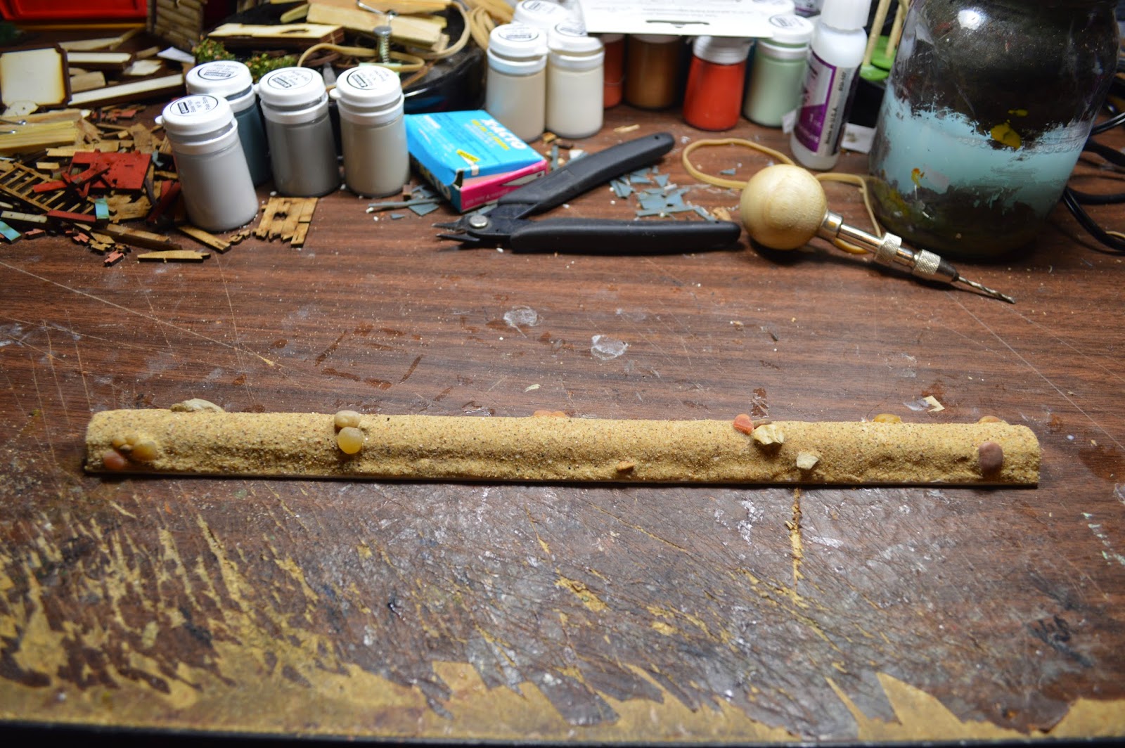 Jay's Wargaming Madness: Making Bocage For 28mm World War 2