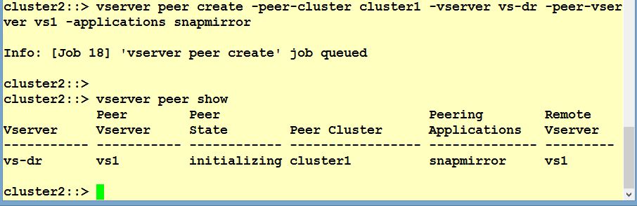 Remote Infrastructure Management: NetApp ONTAP 9 SVM-DR Configuration Steps