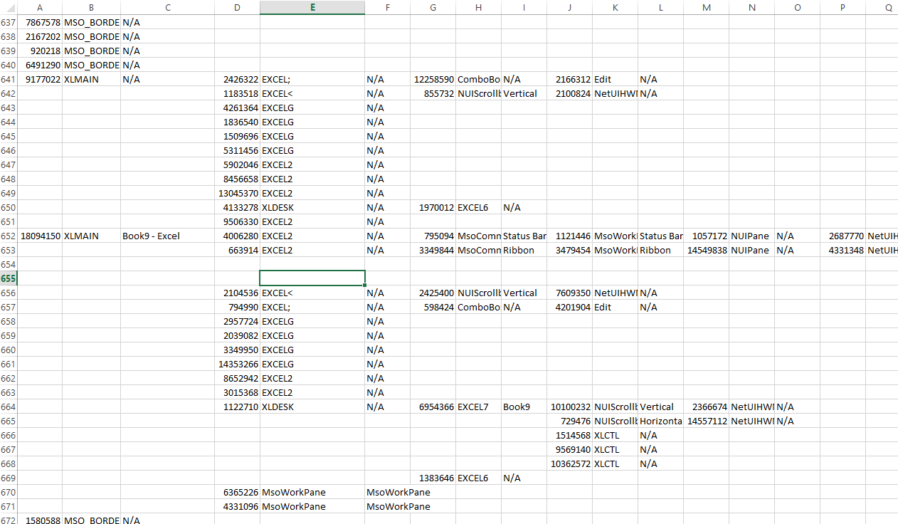The Excel Development Platform Vba Equivalent Of Spy Thanks To Mark Rowlinson
