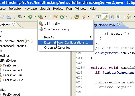 dancing with my shadow: JNI header file generation using Eclipse