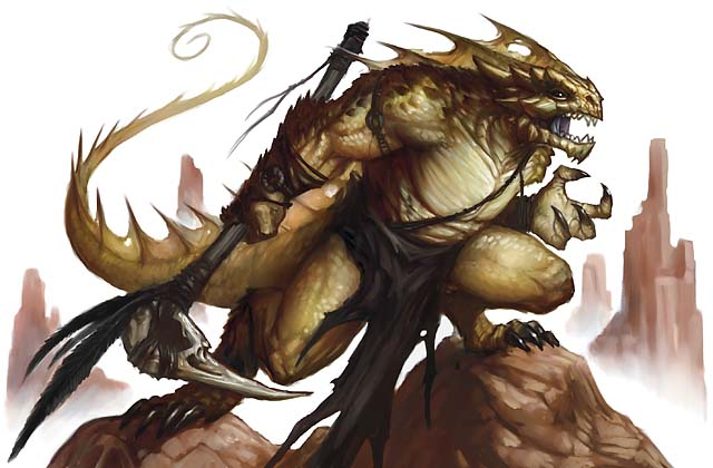 Adapt's RPG Blog: Lizardfolk Characters for Lamentations of the Flame ...