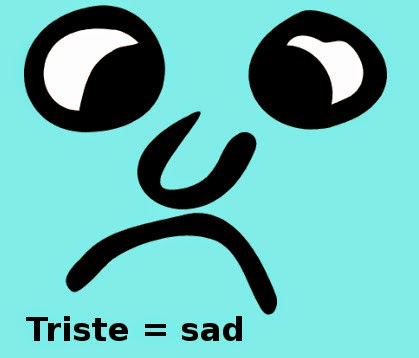 Mi Palabra Del Día: Triste - sad