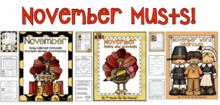 1st Grade Hip Hip Hooray!: November "PICKS"