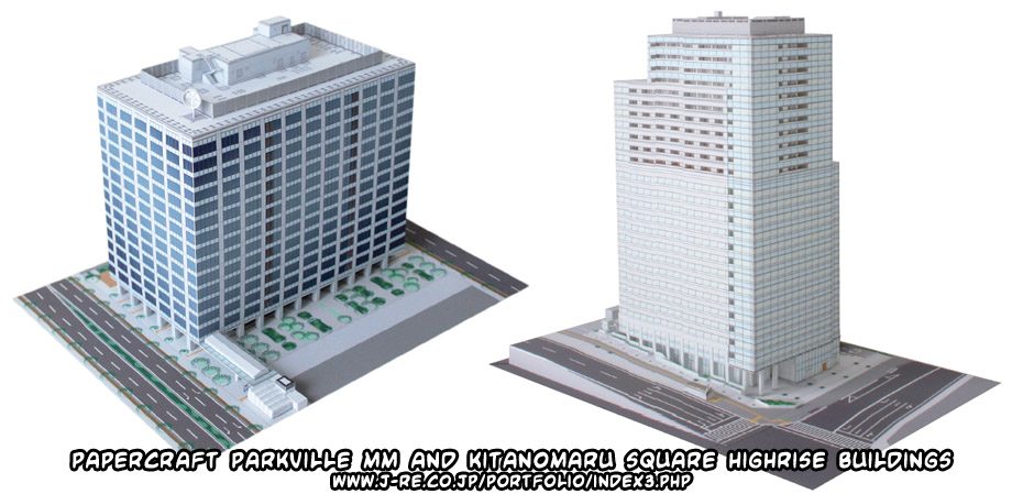 Papercraft Skyscraper