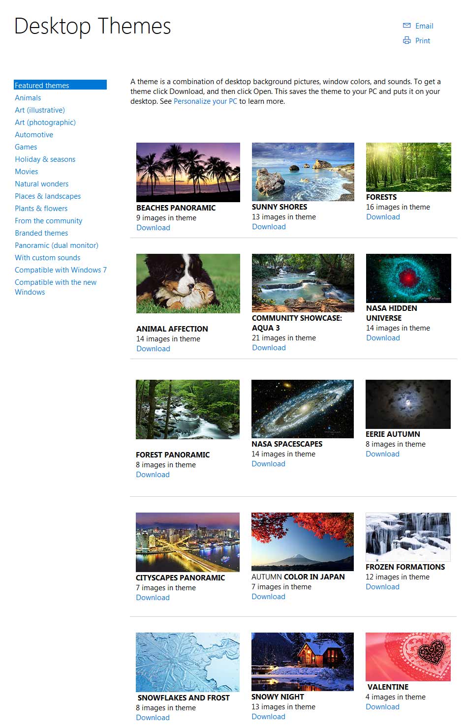 Cara Download Tema Dekstop Windows Pada Pc Atau Laptop Kita