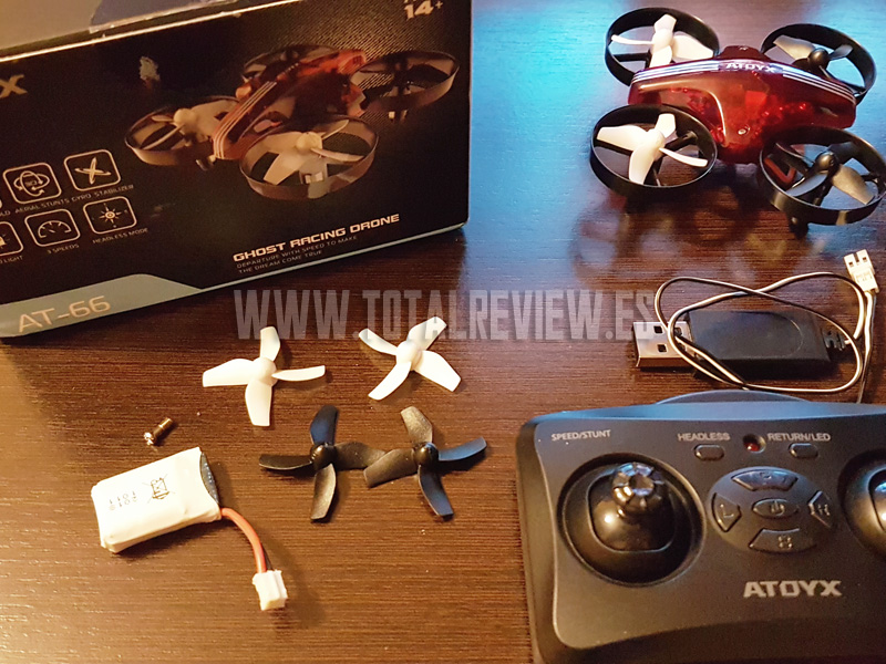 Unboxing del dron ATOYX AT-66: el mejor mini drone barato | Total Review