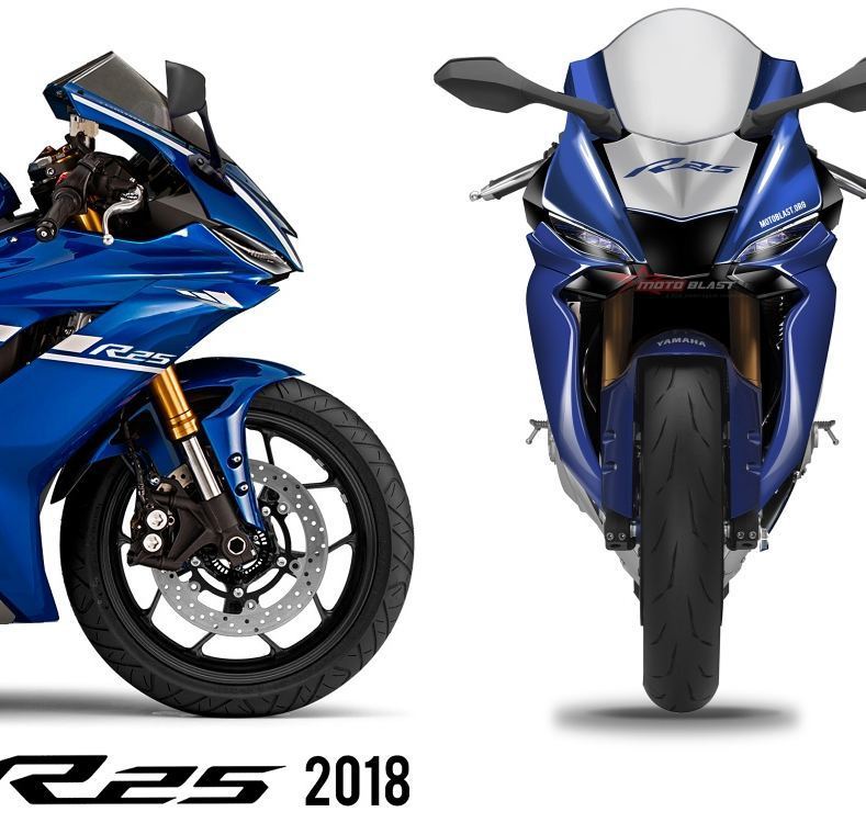 fitur dan desain yamaha R25 versi terbaru makin ganteng dan elgan
