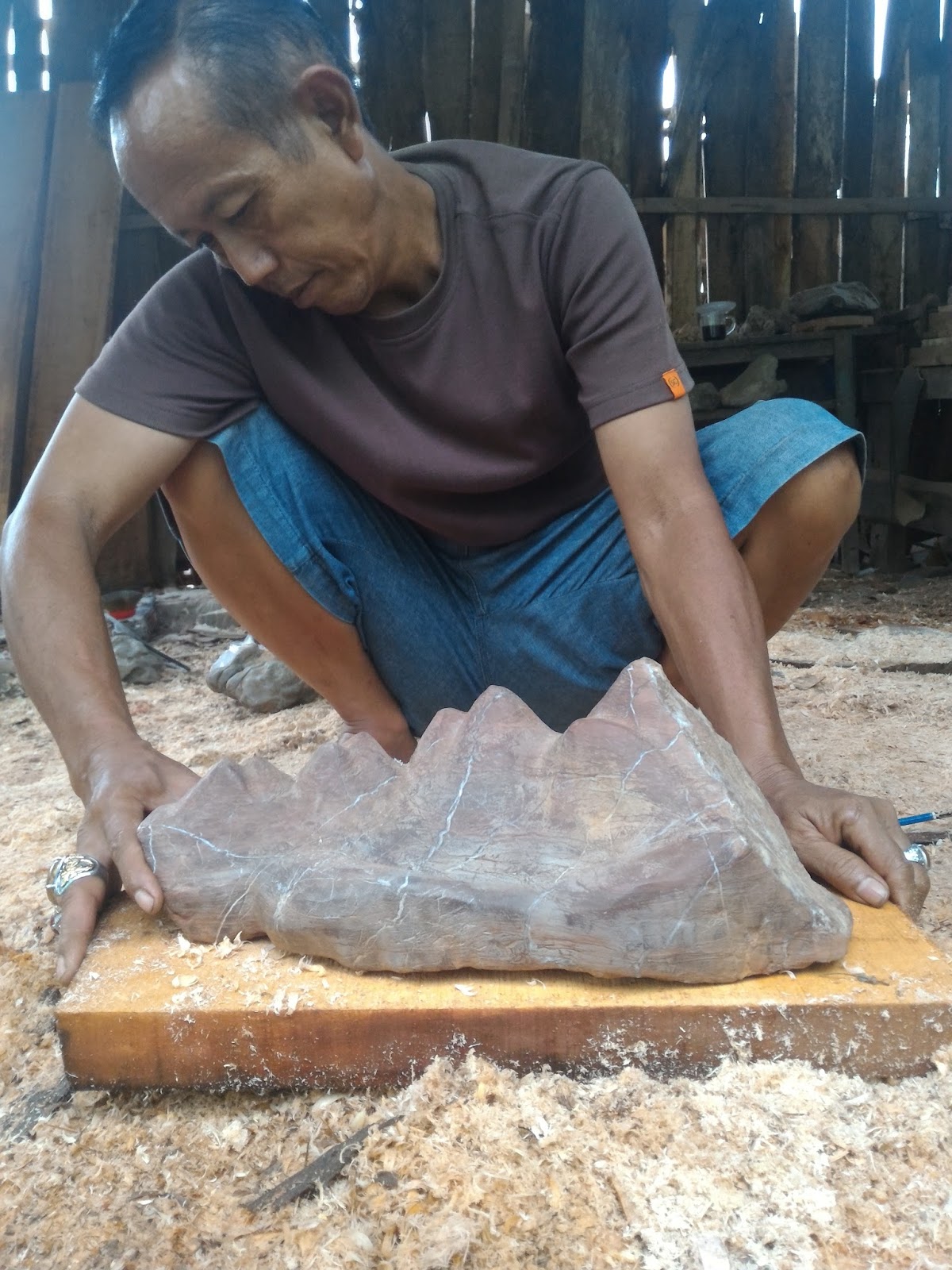 suiseki kebumen: suiseki batu rijang kebumen