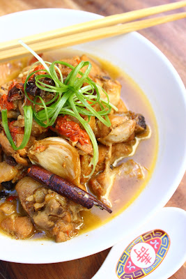 Simply June: MIL's Garlic & Goji Chicken