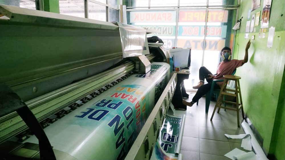Mesin Banner / Spanduk ( Mesin Outdoor )