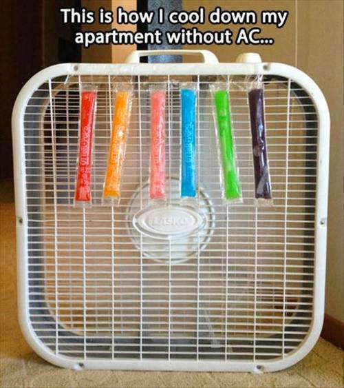 Doubletroubletwo: Redneck Air-conditioner!...