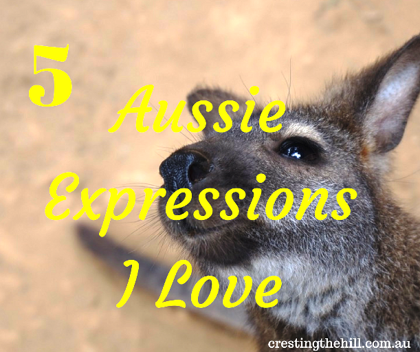 5 AUSSIE EXPRESSIONS I LOVE - Cresting The Hill