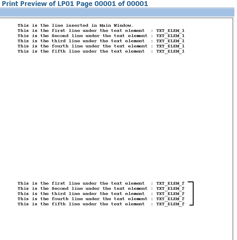 TECHSAP : SCRIPT: Adding a Text Element to the Main Window of the Script and Calling the Text ...