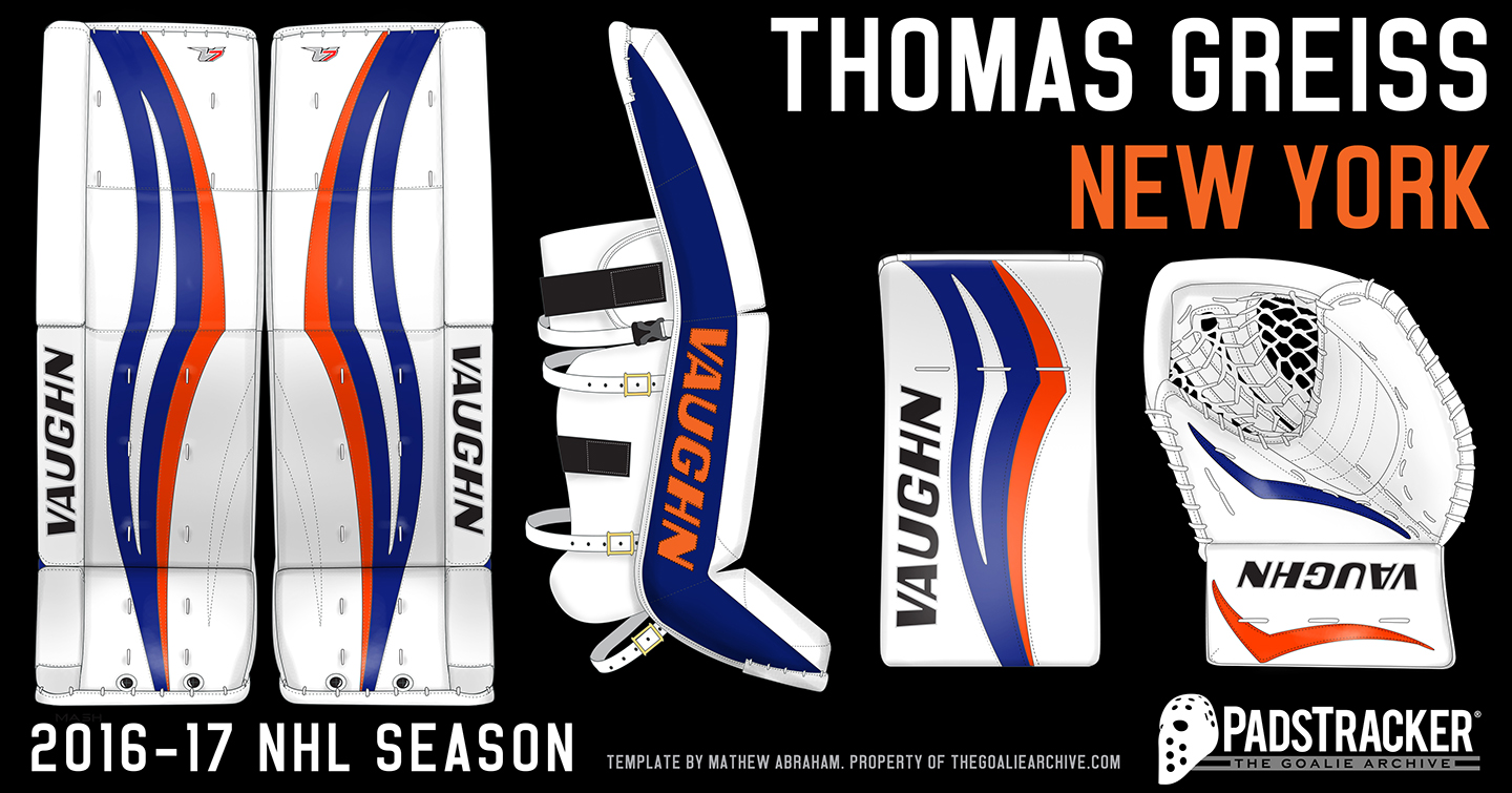 I Love Goalies!: Thomas Greiss 2016-17 Mask
