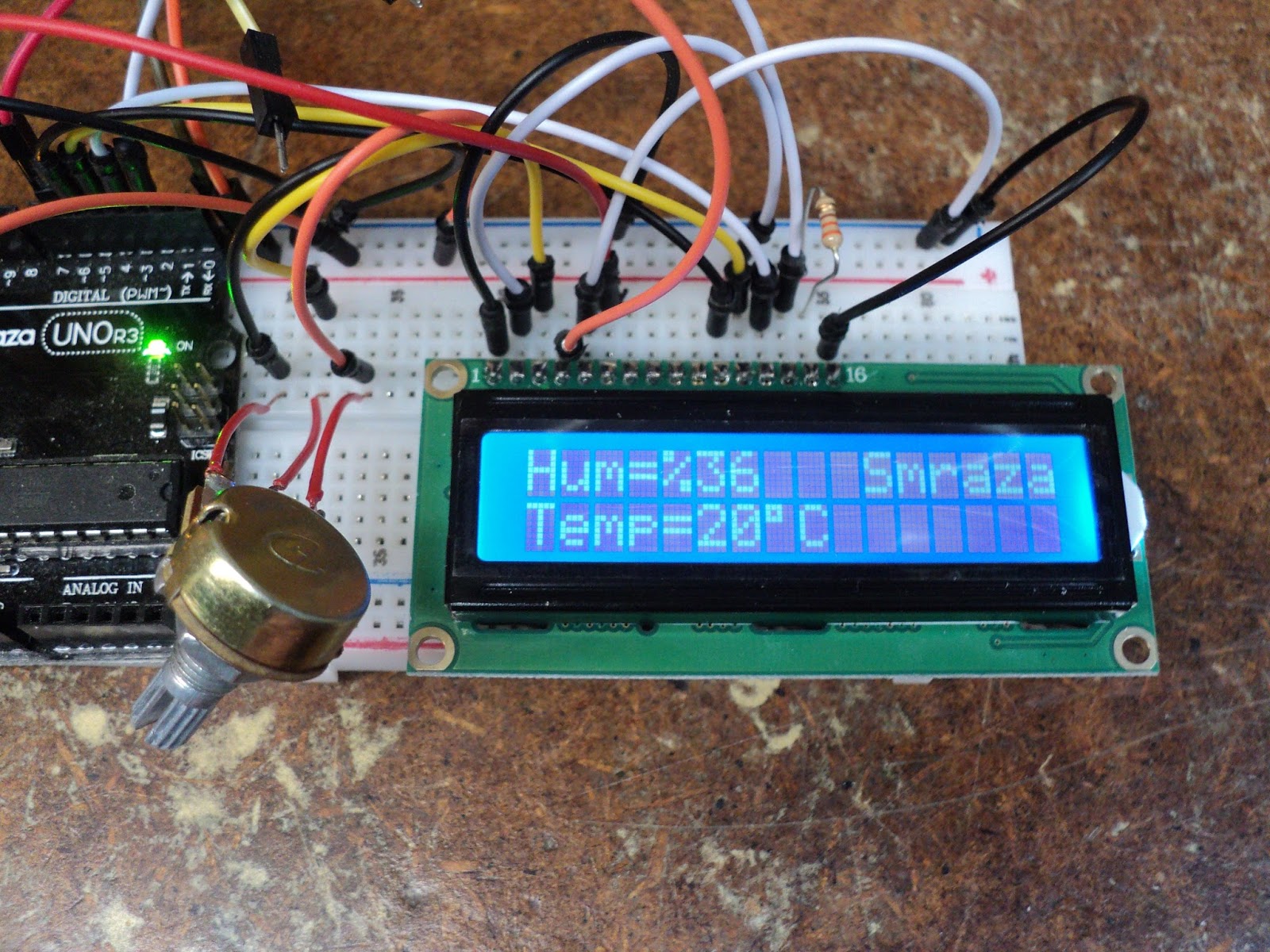 Rouge River Workshop: An Arduino Temperature/Humidity Monitor