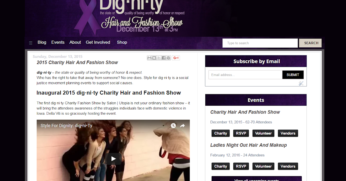 Portfolio: Style for Dignity