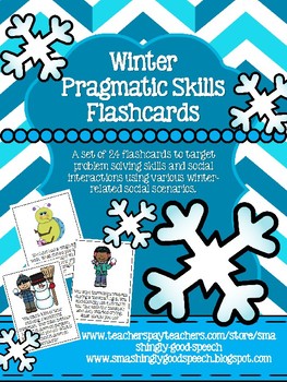 Smashingly Good Speech: Winter Themed Speech - Language Therapy Plans